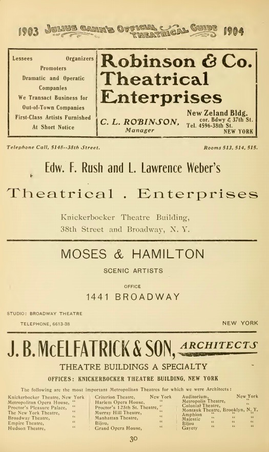 Tales from a Scenic Artist and Scholar. Part 989 – William F. Hamilton ...