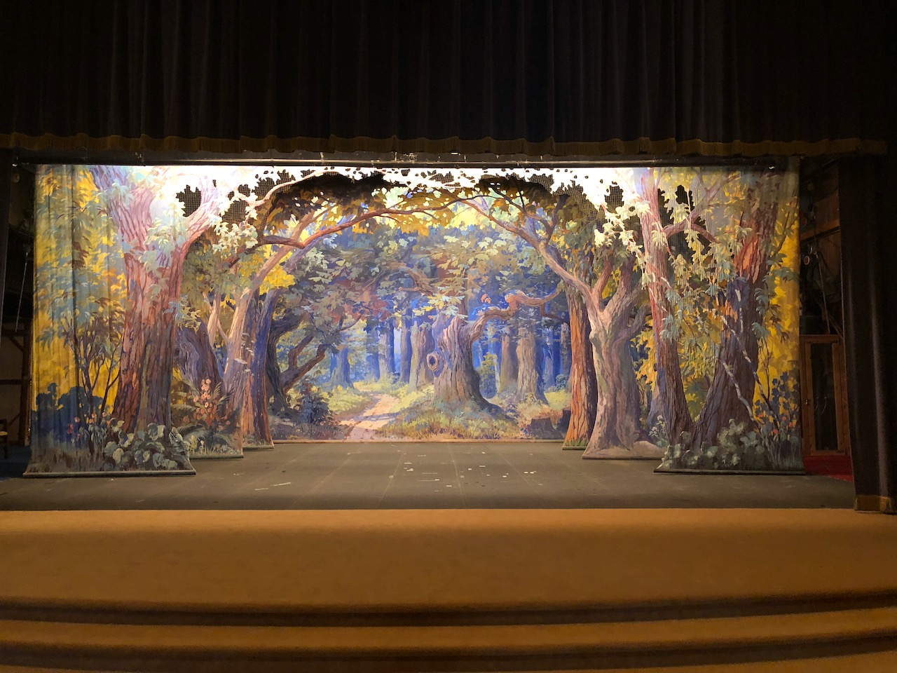 Travels of a Scenic Artist and Scholar. The Fabric Studios of Chicago ...
